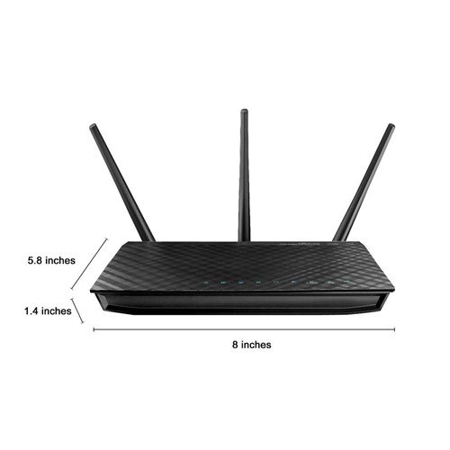 ASUS RT-N66U Dual-Band Wireless-N900 Gigabit Router - Azusa-Iot